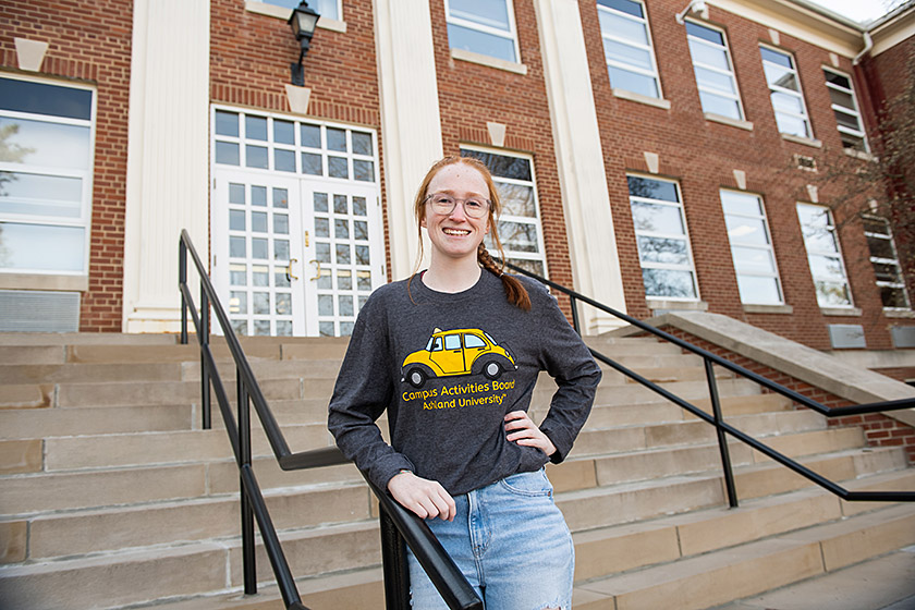 AU student earns prominent award from National Association for Campus ...