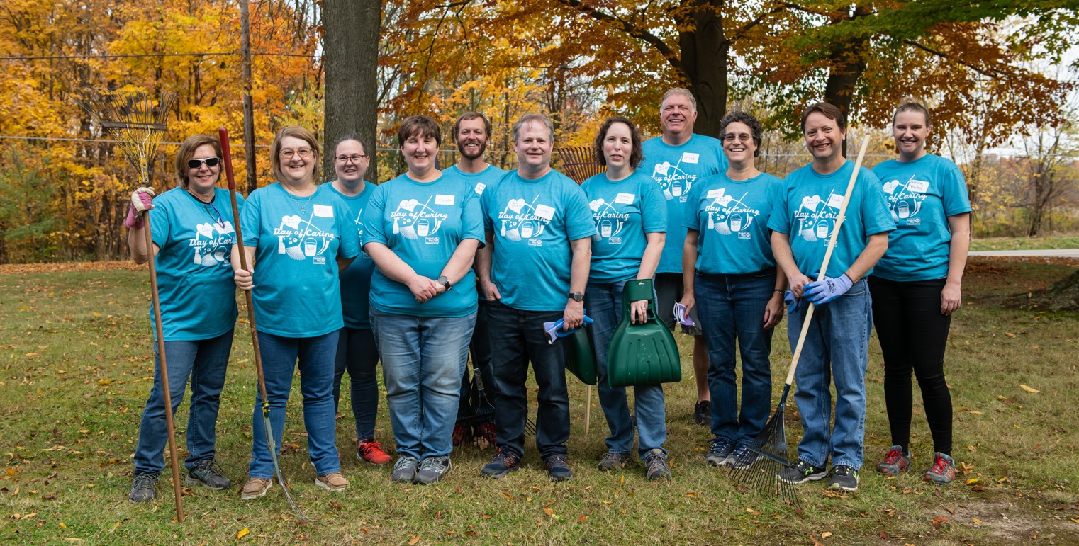 We came, we saw, we conquered yardwork as AU's United Way Day of Caring ...