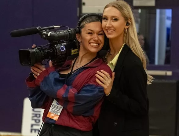 AU grad Mackenzie Pflum working her way to sideline reporter goal with ...